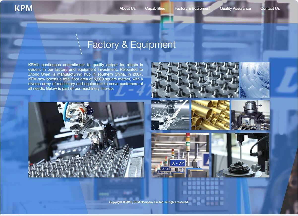 KPM - Showcase - Web Design Company Hong Kong | Digital Agency HK - YSD