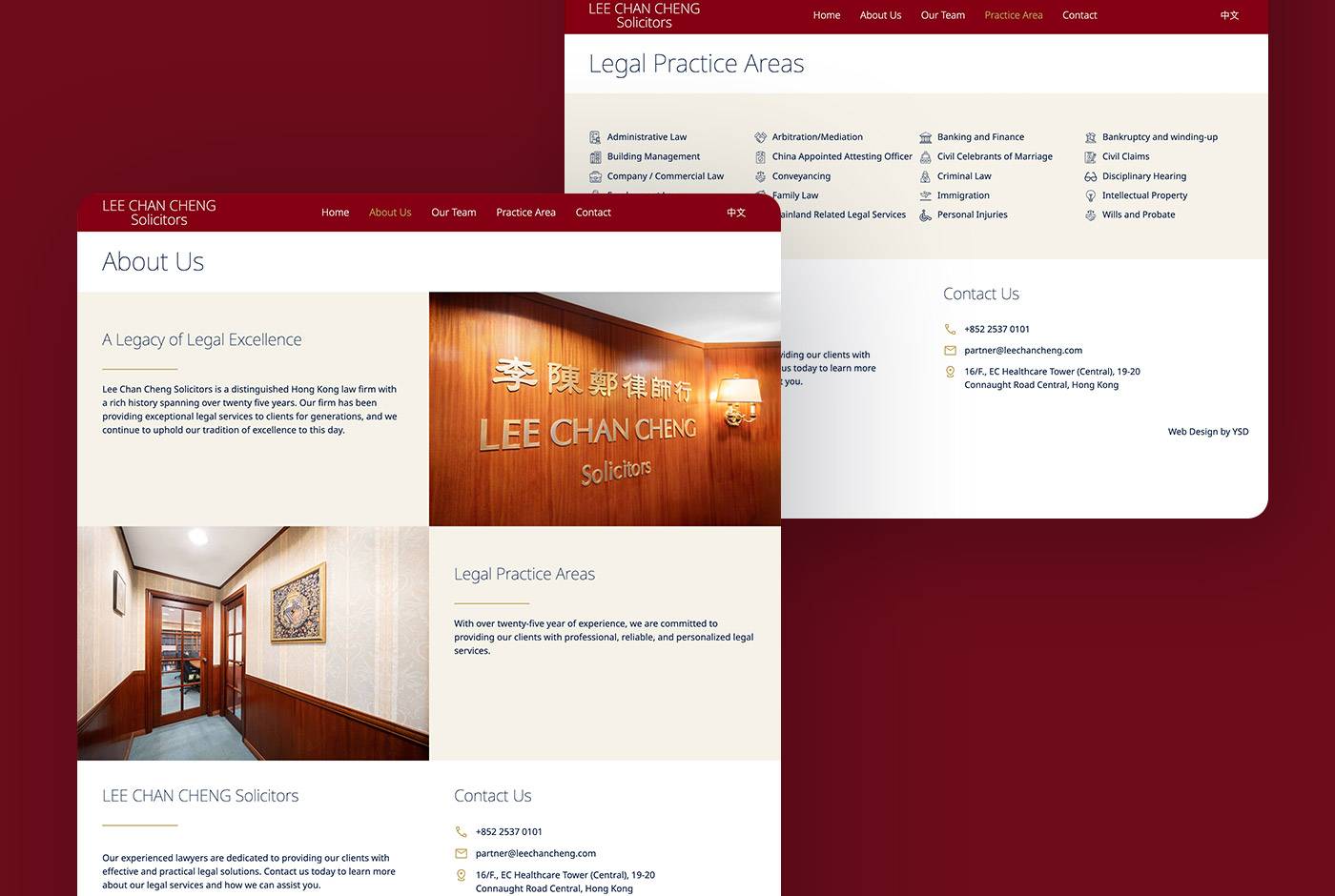 Lee Chan Cheng Solicitors - Showcase - YSD HK | Premier Web Design ...