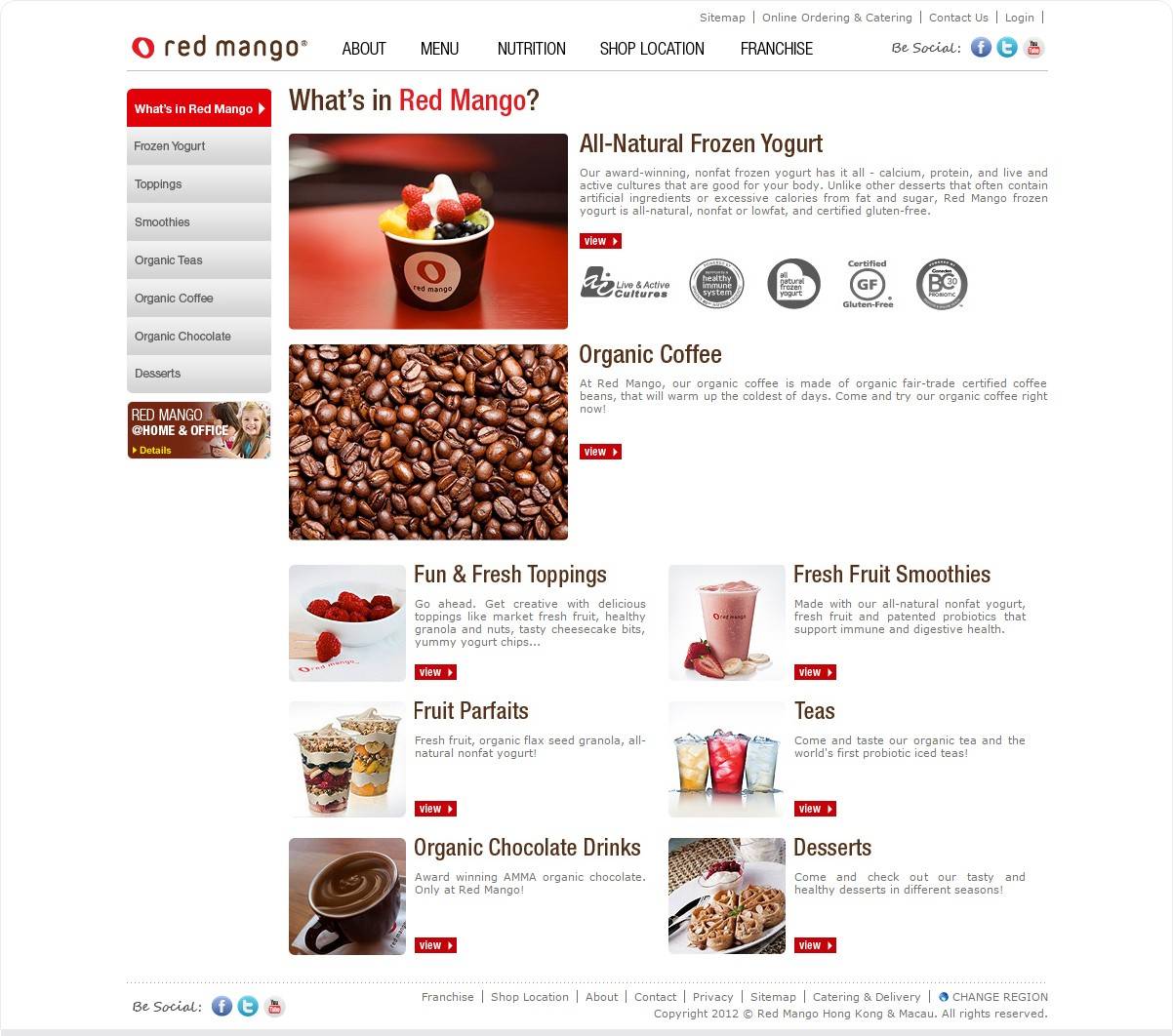 Red Mango - 精選案例 - 香港網頁設計公司 | 客製化系統開發與全方位數碼營銷 - YSD