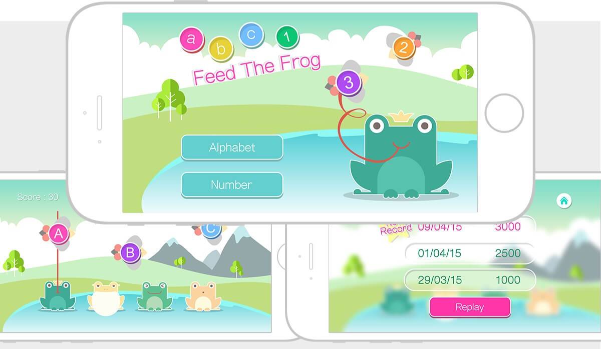 ABC 123 Feed The Frogs - Showcase - Web Design Company Hong Kong ...